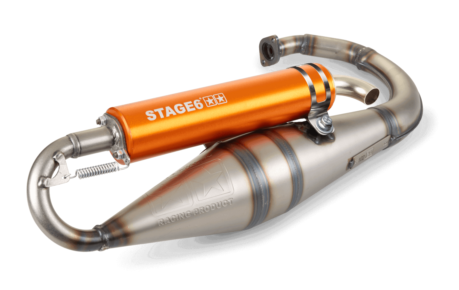 Exhaust Stage6 Pro Replica MK2 Orange Minarelli vertical – Stage6