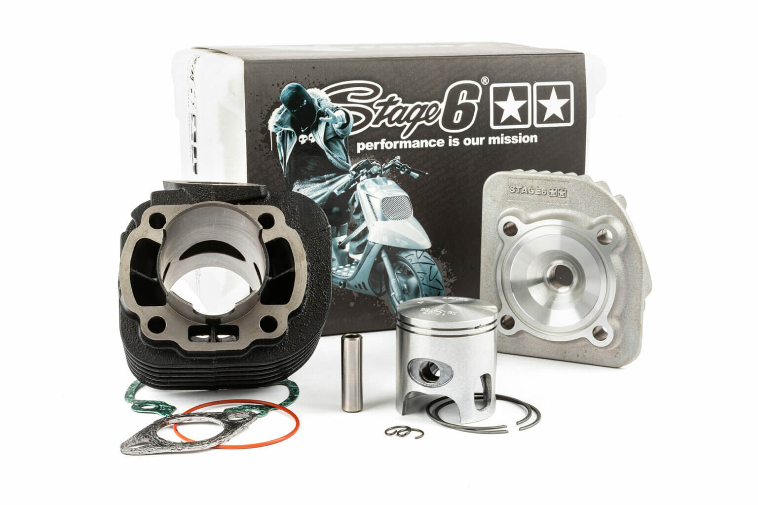 Cylinder Kit Stage6 Streetrace 70cc 10mm China 2T – Stage6