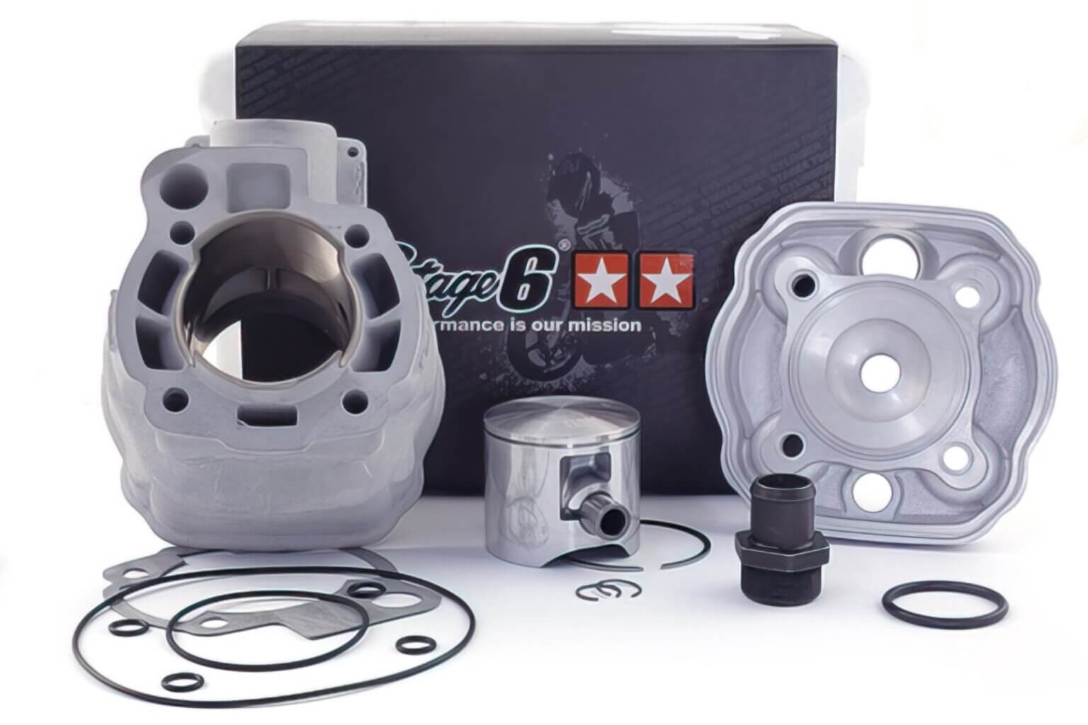 Stage6 Cylinder Kit Big Racing 77cc Minarelli AM6 – Stage6