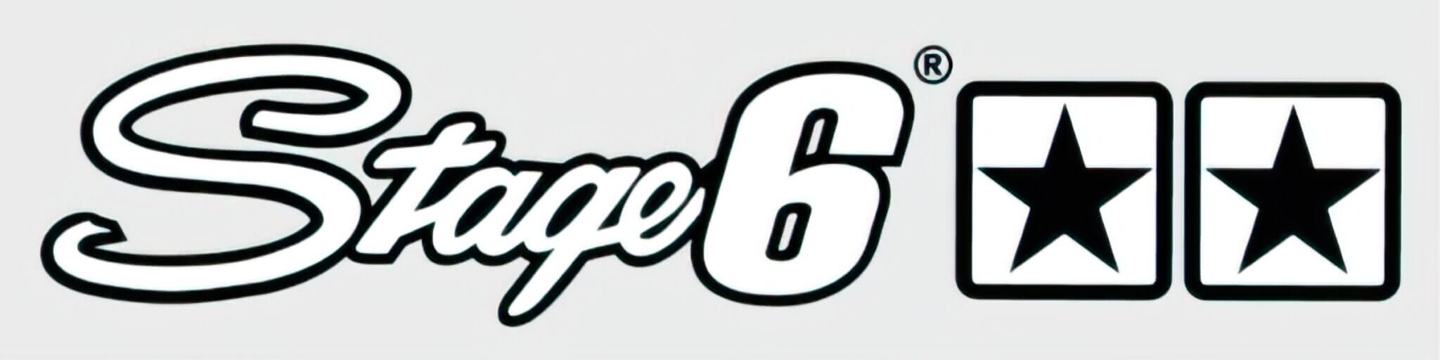 Sticker Stage6, white – Stage6