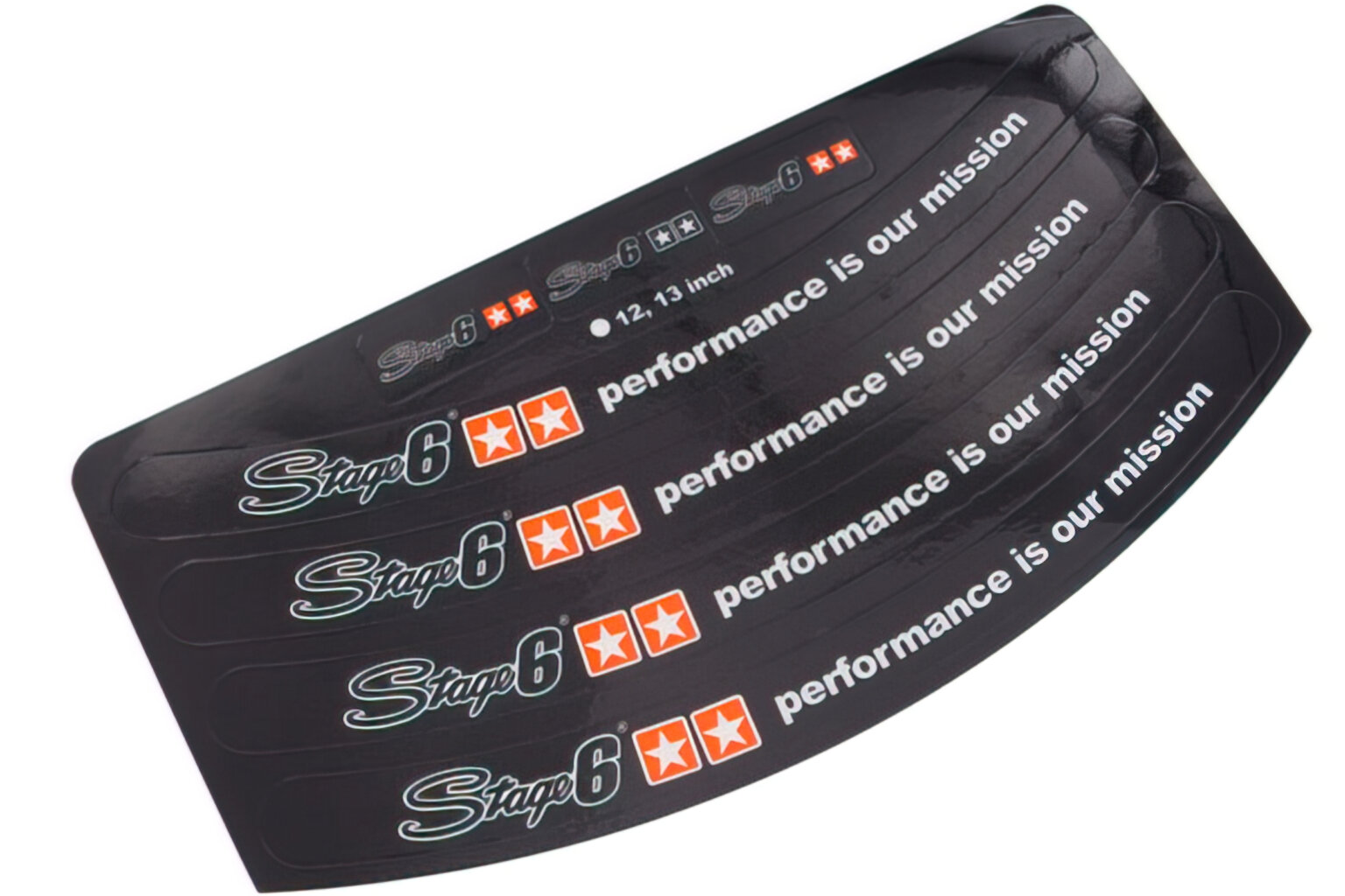 Rim Stickers Stage6 12 / 13 inch black – Stage6