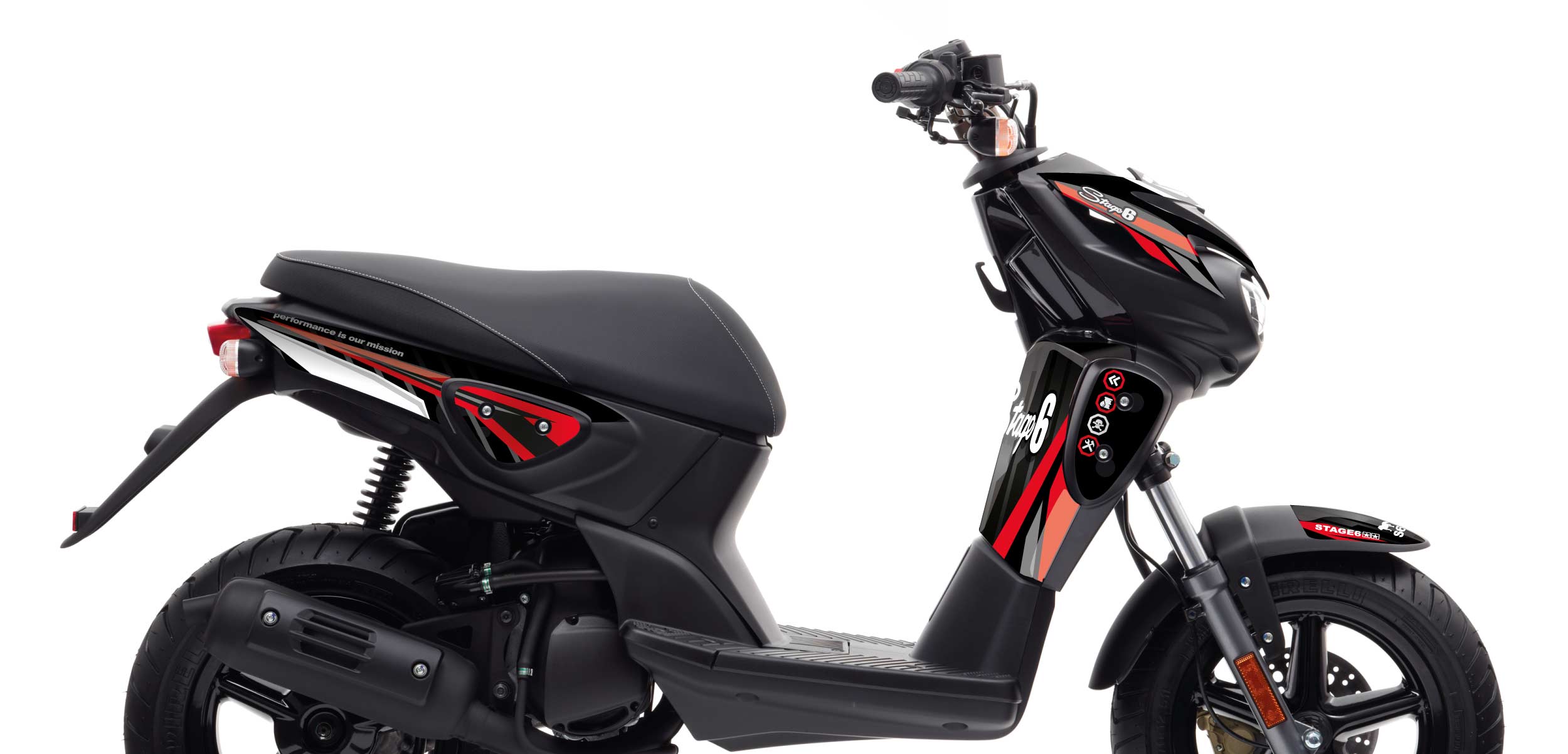 Graphic Kit Yamaha Slider Stage6 Red – Stage6