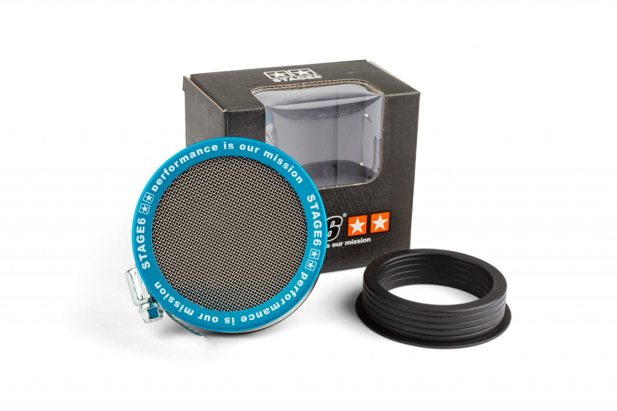 Bell Mouth with grille D.46 – 55mm Stage6 Blue – Stage6