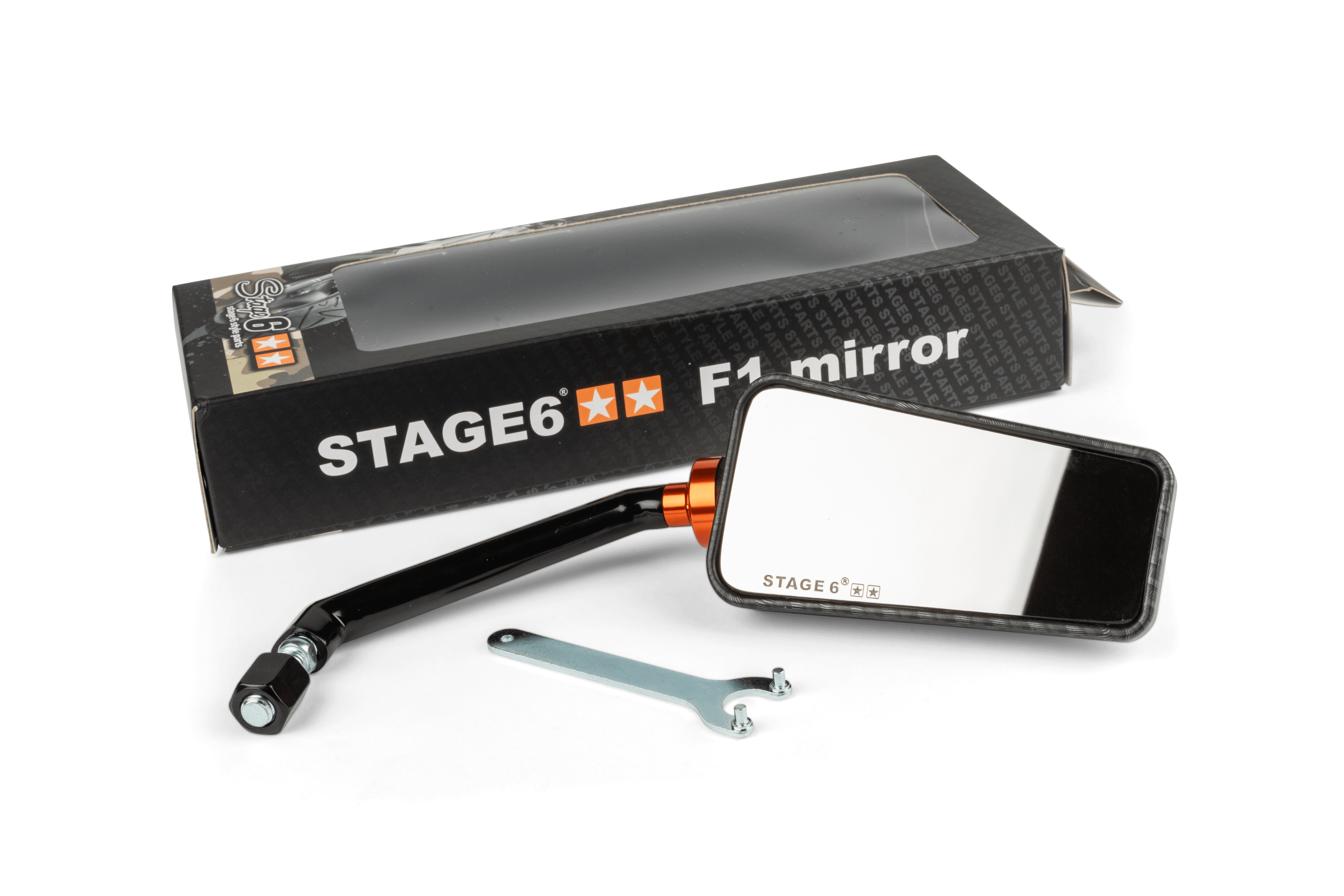 Mirror F1 Stage6 right side matte carbon – Stage6